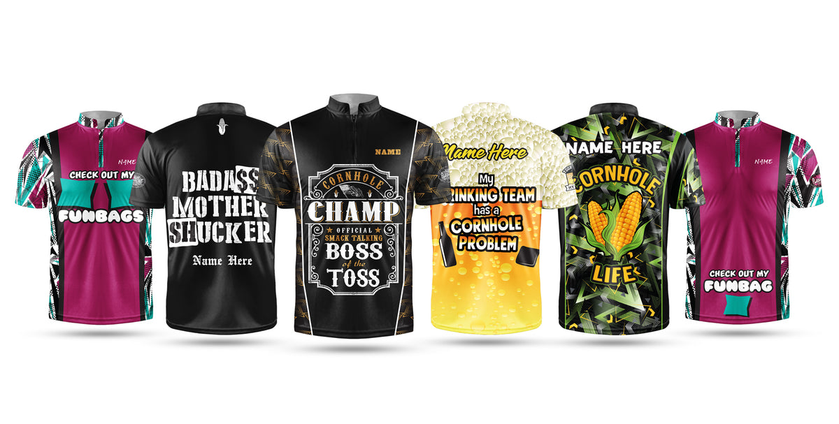 Personalized Quick Ship Cornhole Jerseys - Made to Order – FLASHPOINT ...