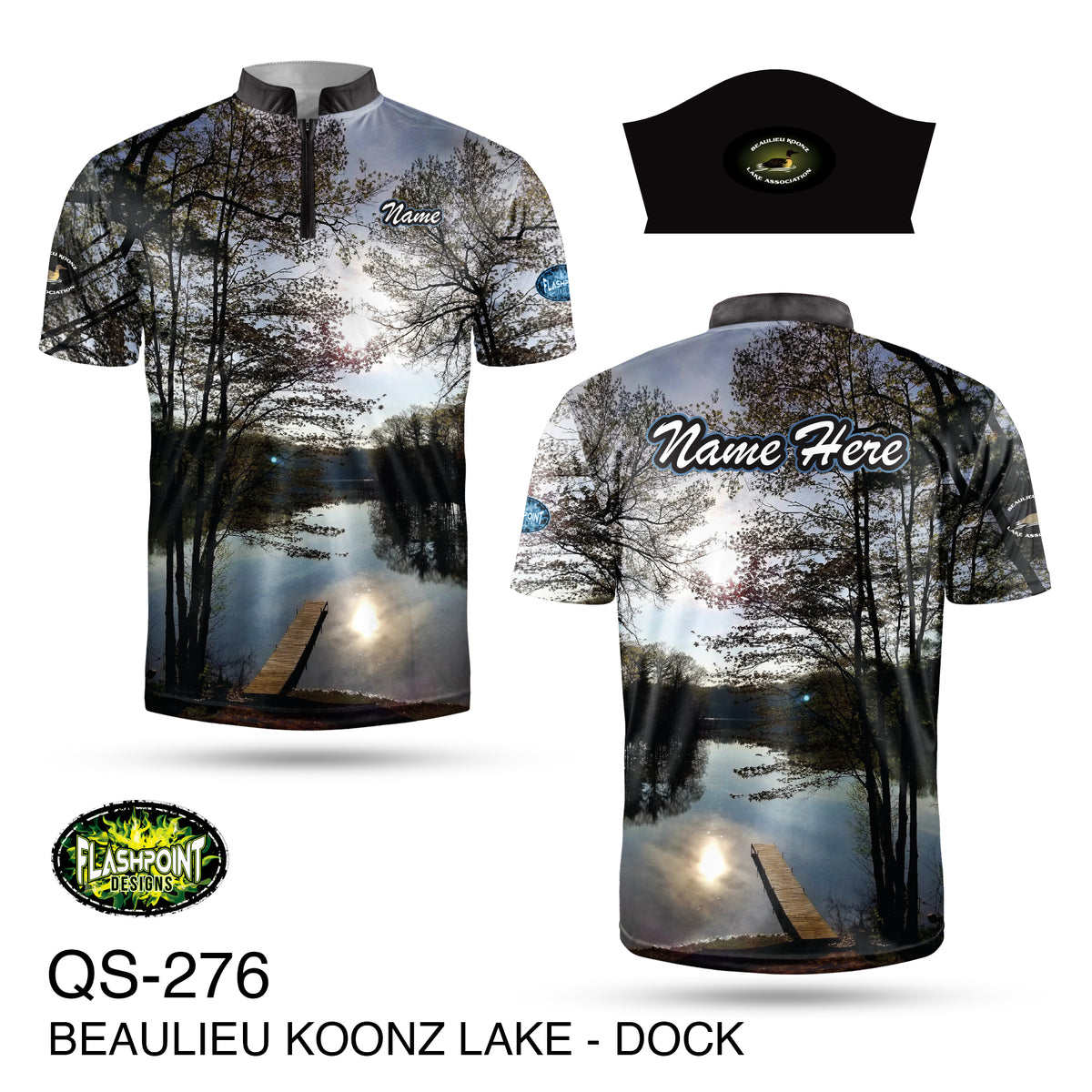 Beaulieu Koonz Lake - Dock - Personalized – FLASHPOINT DESIGNS