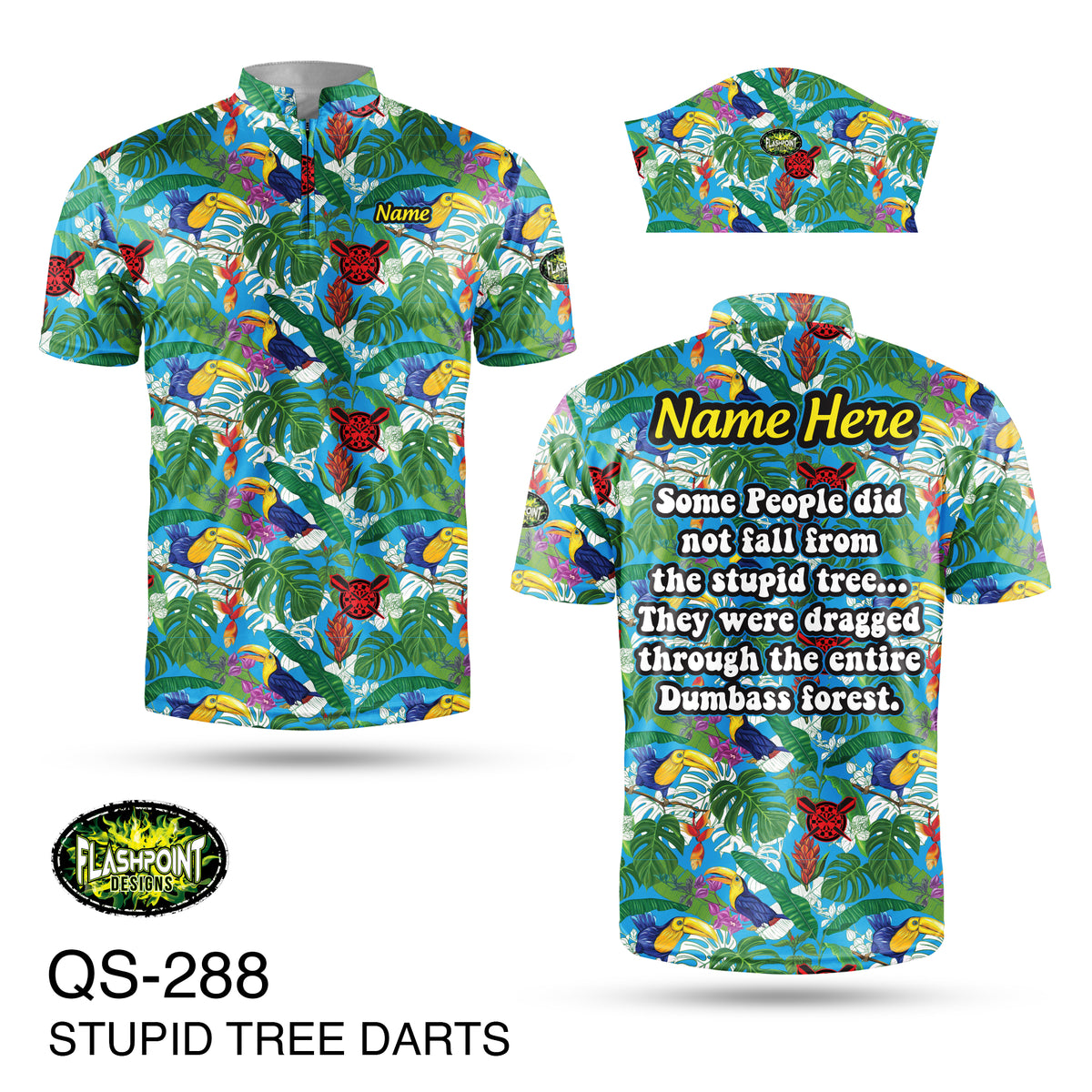 Stupid Tree - Darts - Personalized – FLASHPOINT DESIGNS