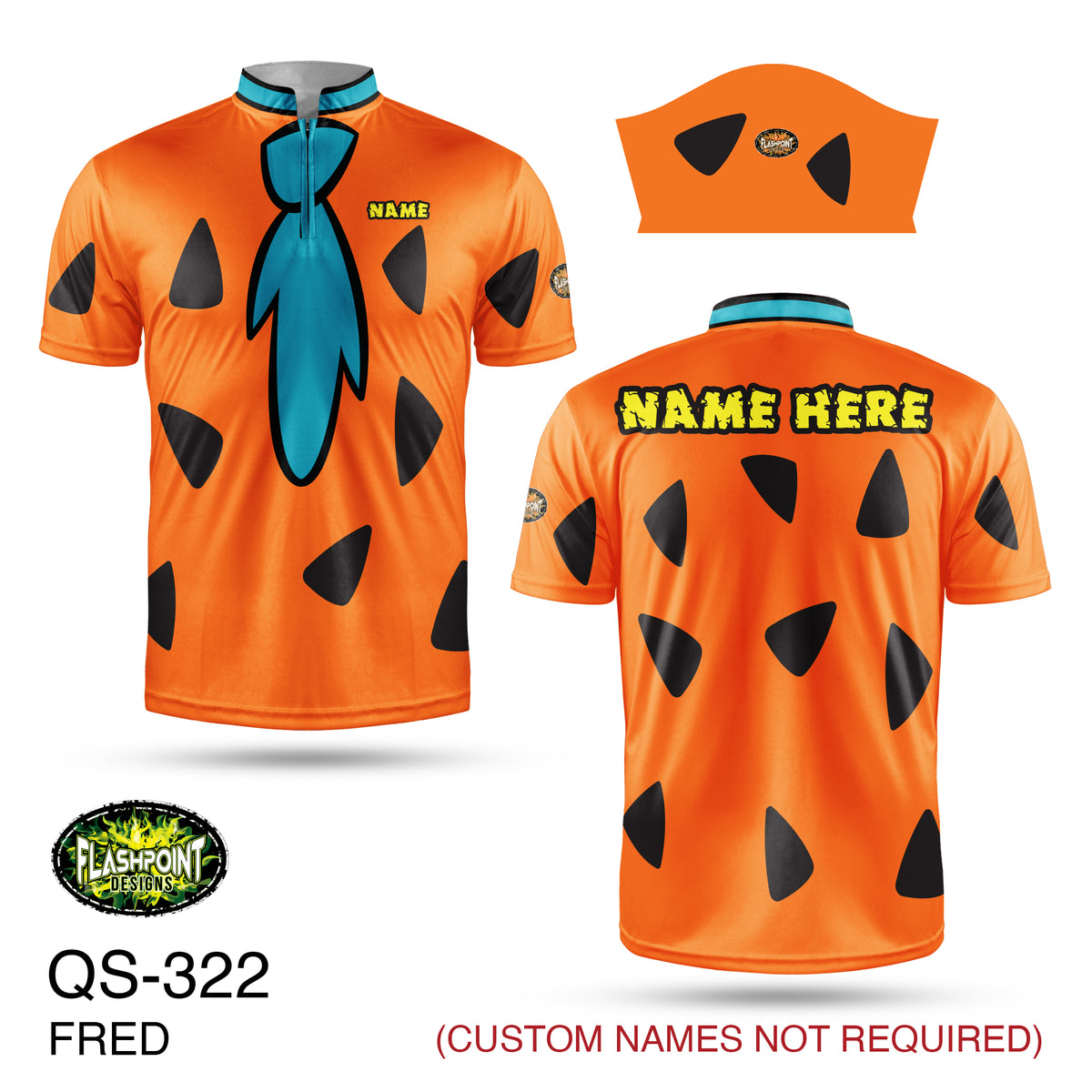 QS322 Dart Stones Fred - Personalized – FLASHPOINT DESIGNS