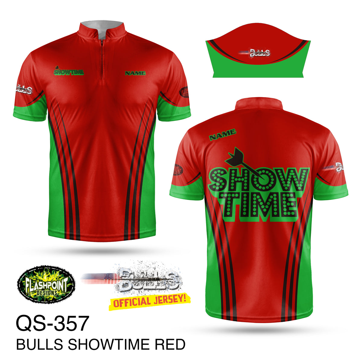 BULLS The Movie - Showtime Red - Official Jersey – FLASHPOINT DESIGNS