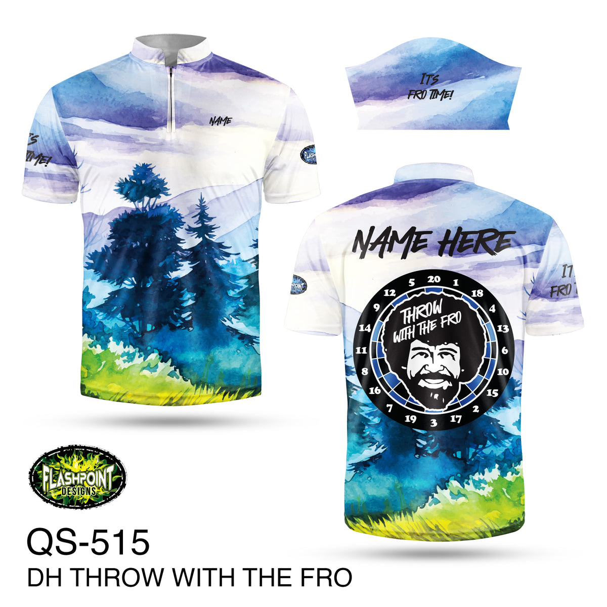 DH Throw With The Fro – FLASHPOINT DESIGNS