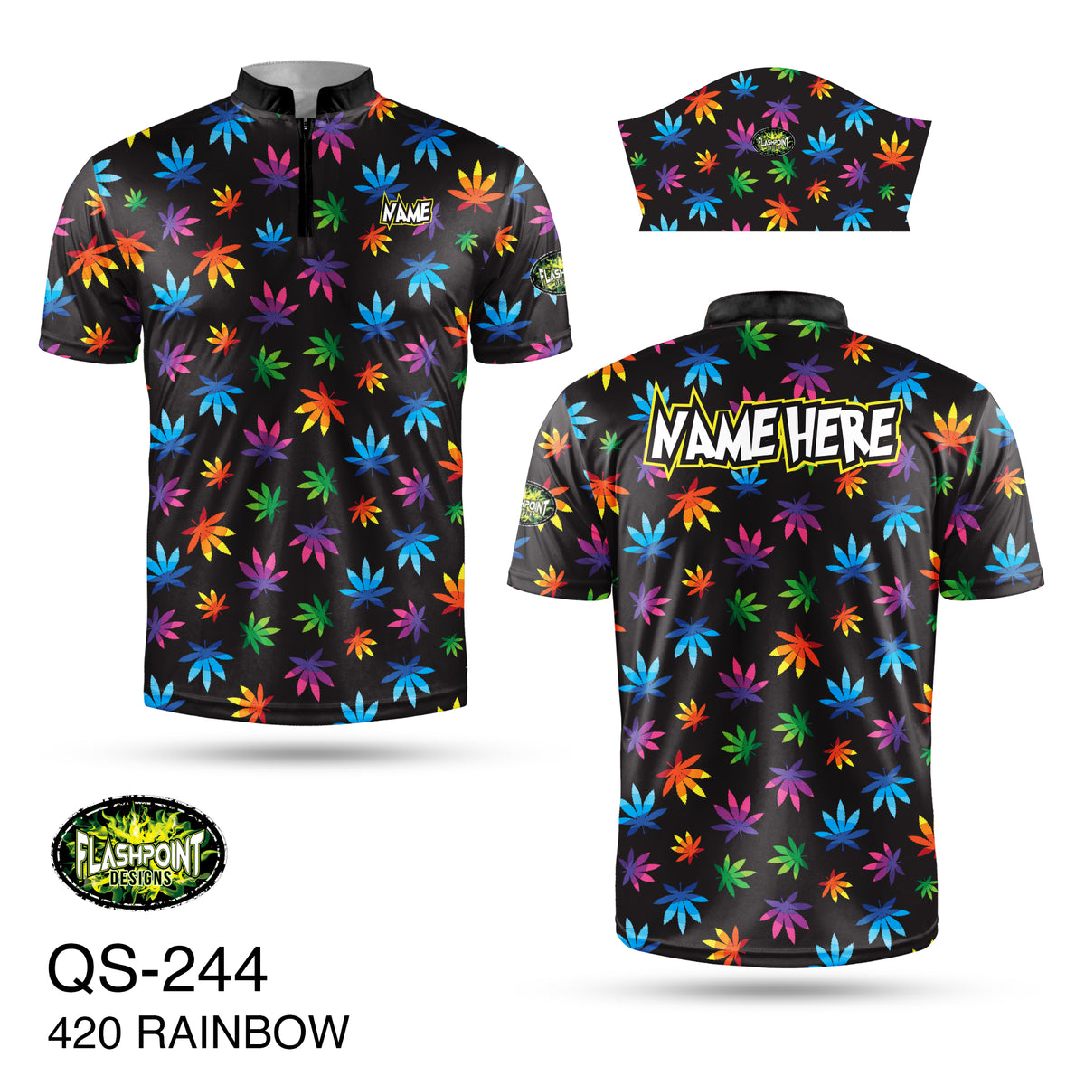 420 Rainbow - Personalized – FLASHPOINT DESIGNS
