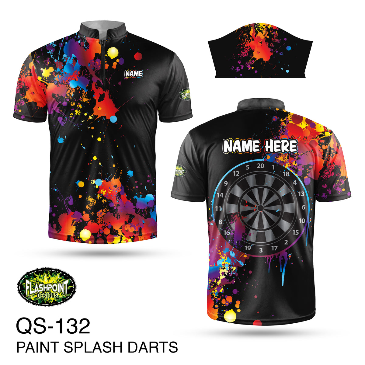 Paint Splash Darts - Personalized – FLASHPOINT DESIGNS