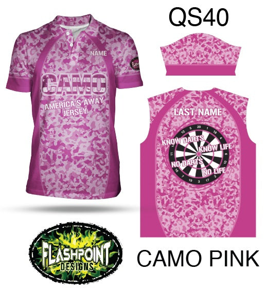 QS40 Camo Pink - Personalized – FLASHPOINT DESIGNS