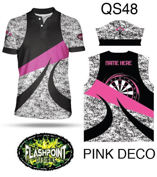 QS48 Pink Deco - Personalized – FLASHPOINT DESIGNS