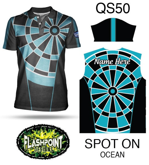 QS50 Spot On Ocean - Personalized – FLASHPOINT DESIGNS