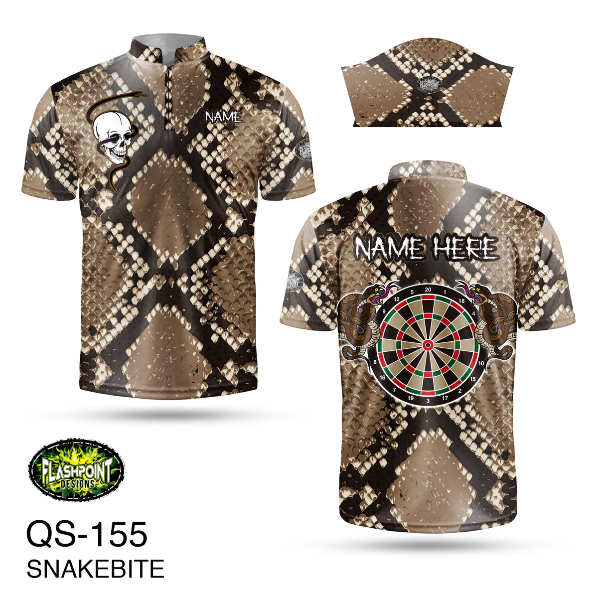 Snake Bite - Personalized – FLASHPOINT DESIGNS